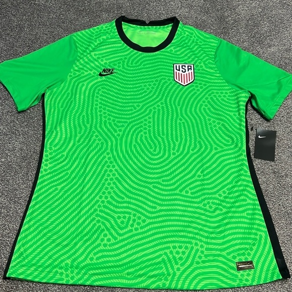 Nike | Shirts | Nike Usmnt Usa Team Player Issue Goalkeeper Soccer ...